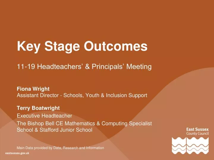 PPT - Key Stage Outcomes PowerPoint Presentation, free download - ID ...