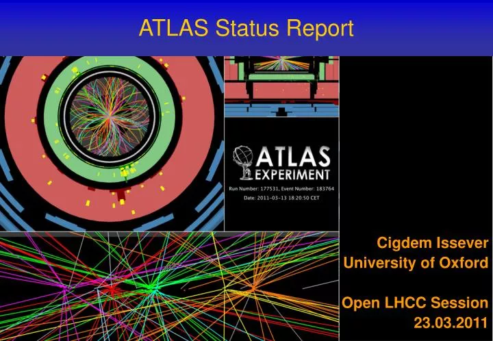 PPT - ATLAS Status Report PowerPoint Presentation, free download - ID ...