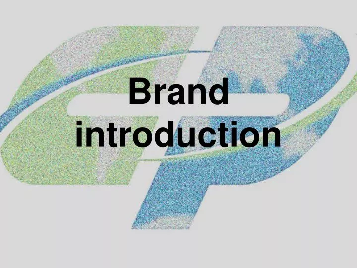 PPT - Brand introduction PowerPoint Presentation, free download - ID ...