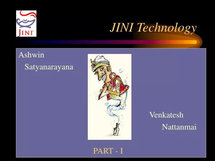 PPT - JINI Technology PowerPoint Presentation, free download - ID:4624333