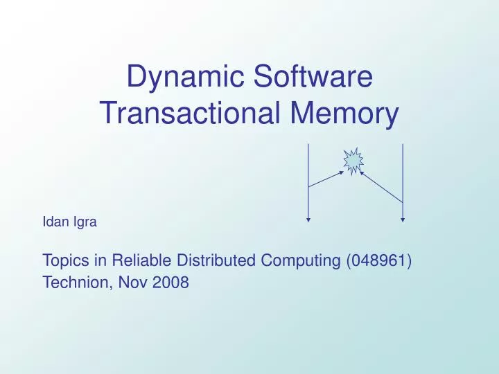 Ppt Dynamic Software Transactional Memory Powerpoint Presentation Free Download Id4625478 