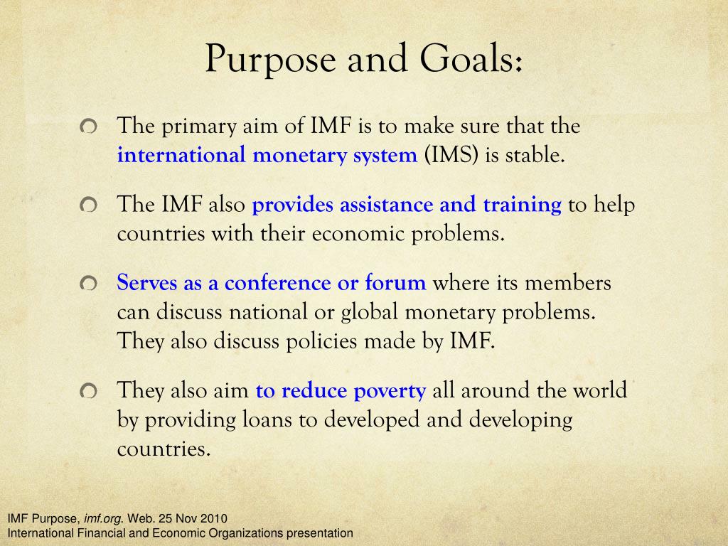 PPT - IMF International Monetary Fund Liam Gracielle Chato PowerPoint ...