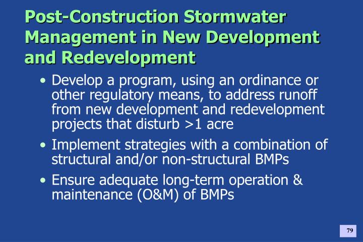PPT - Stormwater Phase II Requirements: Improving Stormwater Quality ...