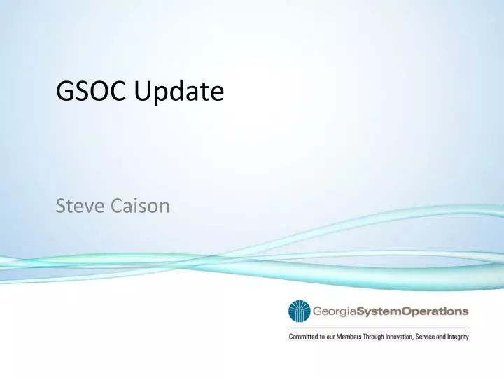 PPT - GSOC Update PowerPoint Presentation, free download - ID:4626552