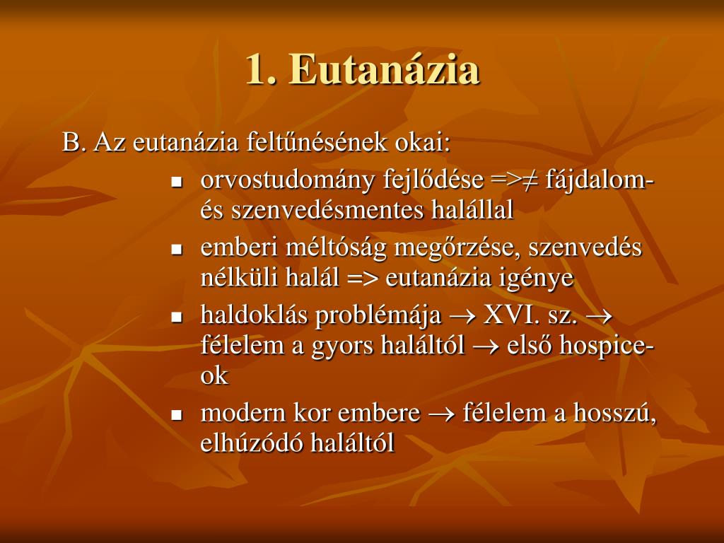 PPT - Szabad akarat és eutanázia PowerPoint Presentation, free download ...