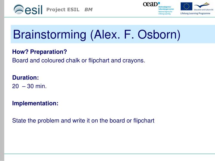 PPT - CREATIVITY TECHNIQUES PowerPoint Presentation - ID:4629391