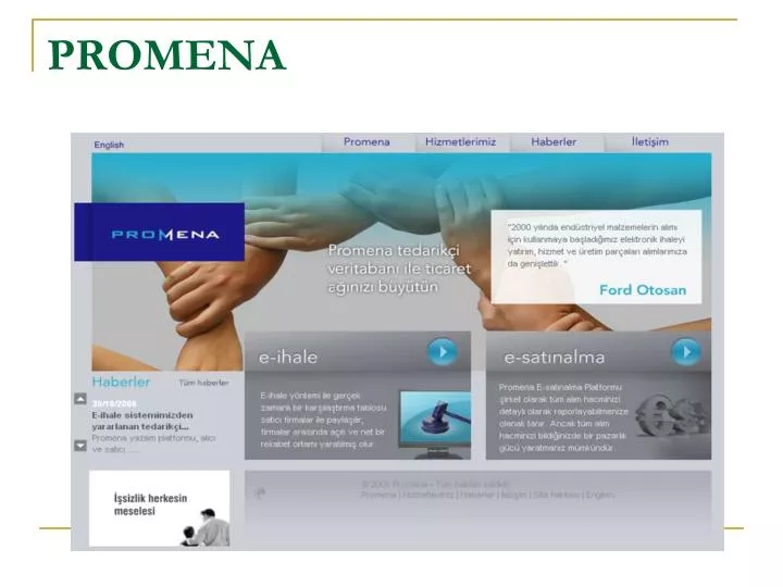 PPT - PROMENA PowerPoint Presentation, free download - ID:4629684