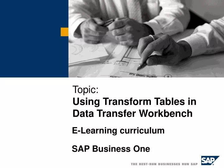 PPT - Topic: Data Transfer Workbench – DTW PowerPoint Presentation, free download - ID:4629954