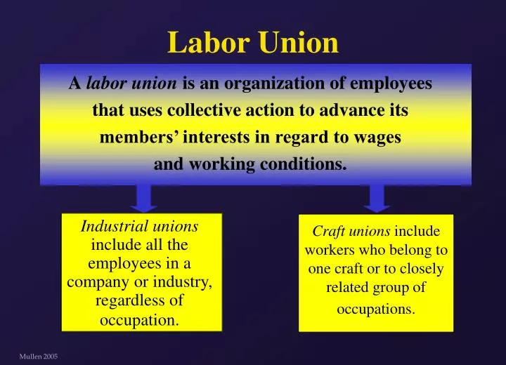 PPT - Labor Union PowerPoint Presentation, free download - ID:4631914