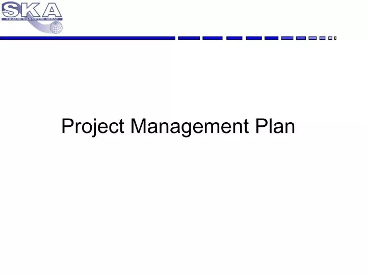 PPT - Project Management Plan PowerPoint Presentation, free download ...