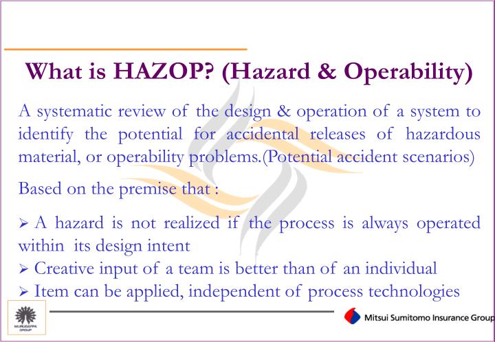 PPT - HAZOP Hazard & Operability studies PowerPoint Presentation - ID ...