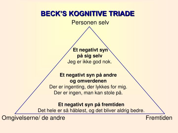 PPT - Kognitiv Terapi og hvordan den anvendes PowerPoint Presentation ...