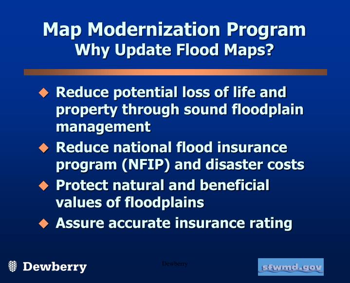 PPT - National Flood Insurance Program (NFIP) and Map Modernization ...