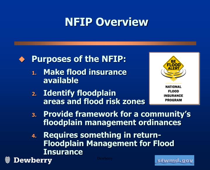 PPT - National Flood Insurance Program (NFIP) and Map Modernization ...