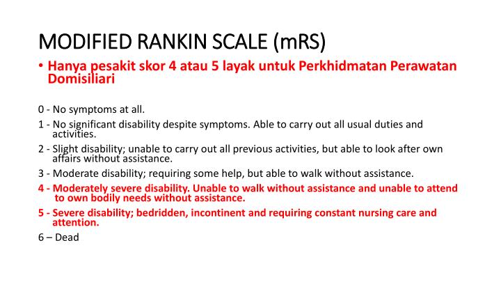 Modified Rankin Scale