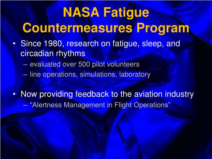PPT - An X-Ray of Fatigue in Aviation Safety PowerPoint Presentation ...