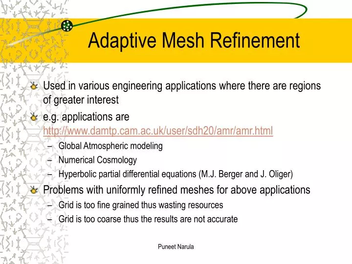 PPT - Adaptive Mesh Refinement PowerPoint Presentation, free download ... PPT - Adaptive Mesh Refinement PowerPoint Presentation, free download ...