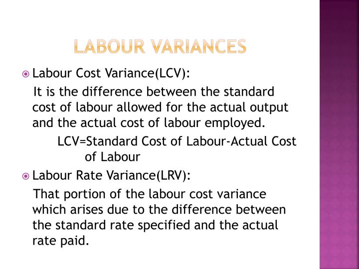 PPT - Standard costing PowerPoint Presentation - ID:4638676