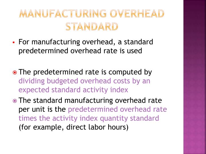 PPT - Standard costing PowerPoint Presentation - ID:4638676