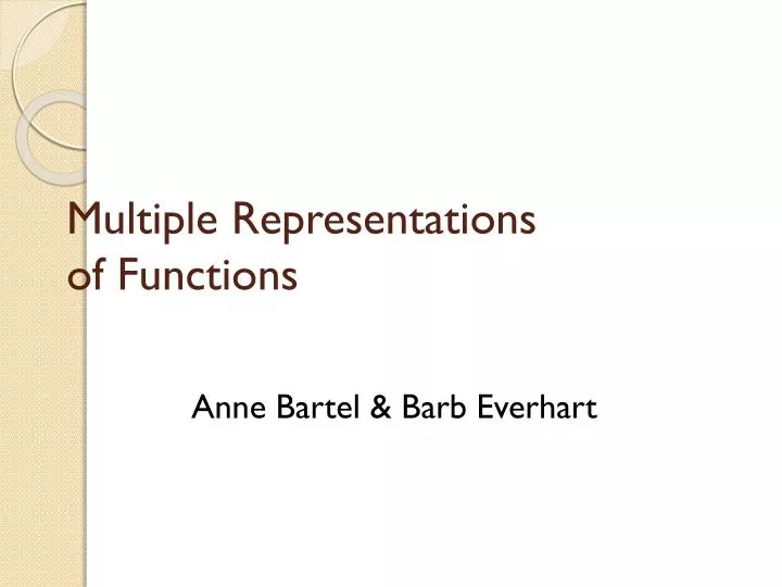 Ppt Multiple Representations Of Functions Powerpoint Presentation Free Download Id4639805 9623