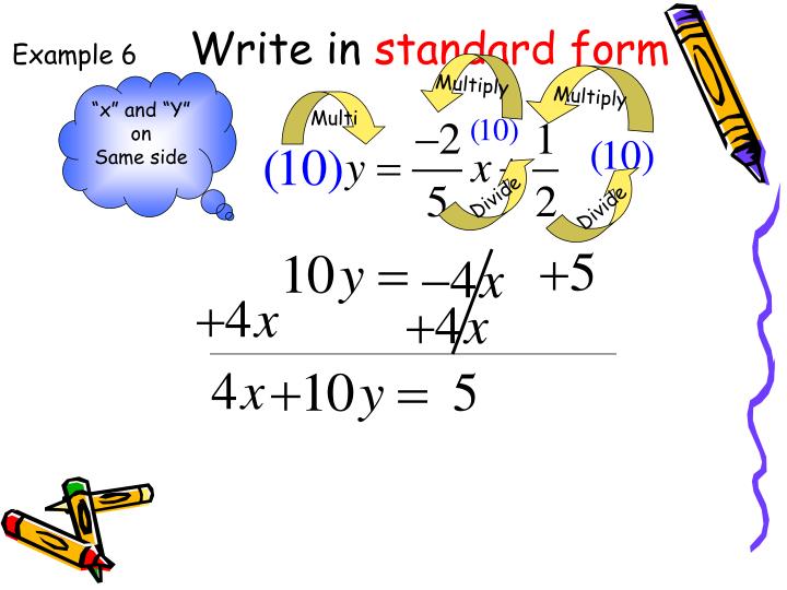 PPT - Converting between Standard form and Slope-Intercept form ...