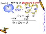 PPT - Converting between Standard form and Slope-Intercept form ...