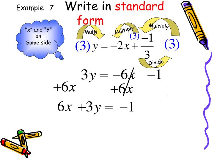PPT - Converting between Standard form and Slope-Intercept form ...