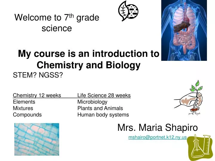 PPT - Welcome to 7 th grade science PowerPoint Presentation, free ...