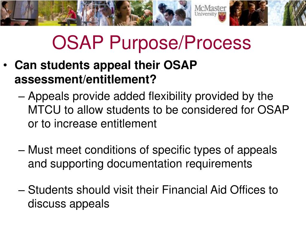 PPT - Welcome to the McMaster University Financial Aid & Scholarship Overview PowerPoint ...