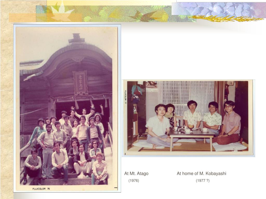 PPT - Memories of Jiro at Kyoto, SLAC and Hiroshima PowerPoint Presentation - ID:4641205