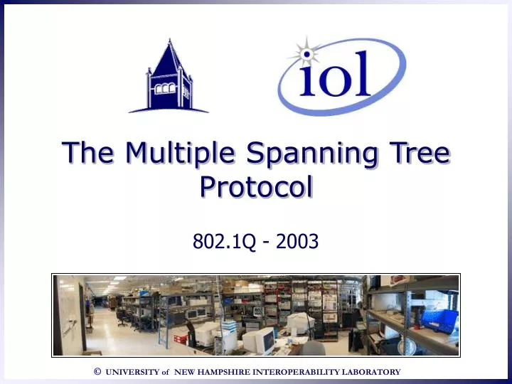 PPT - The Multiple Spanning Tree Protocol PowerPoint Presentation, free ...
