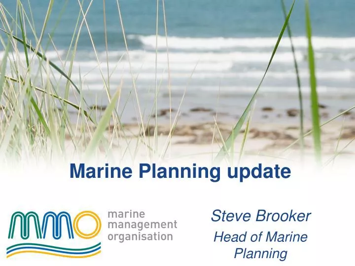 PPT - Marine Planning update PowerPoint Presentation, free download ...