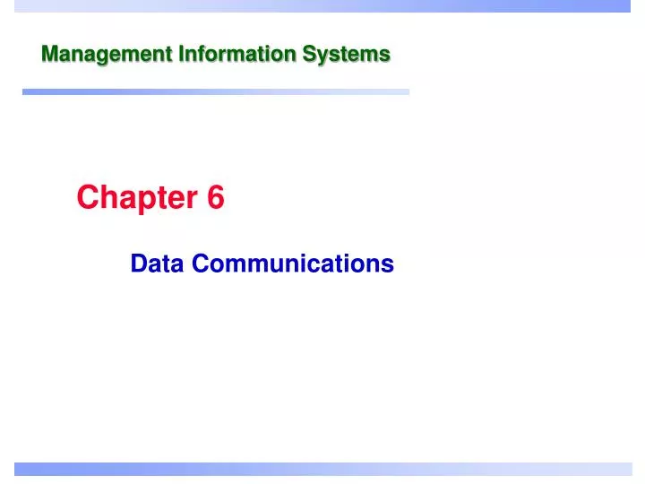 PPT - Management Information Systems PowerPoint Presentation, free ...