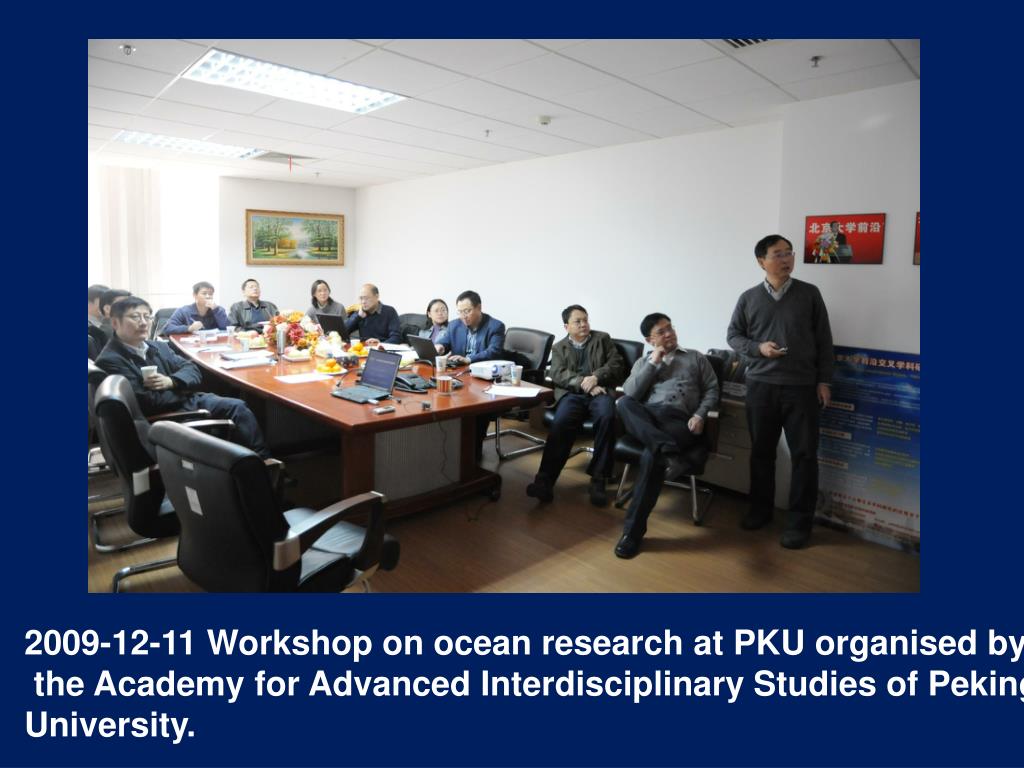 PPT - Ocean Science Education and Research at Peking University Liping ...