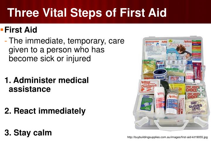 Ppt Chapter 35 Administering First Aid Lessons 1 4 Powerpoint