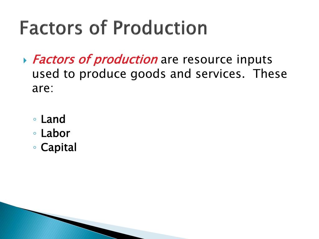PPT - Production Factors and the PPF PowerPoint Presentation, free ... PPT - Production Factors and the PPF PowerPoint Presentation, free ...