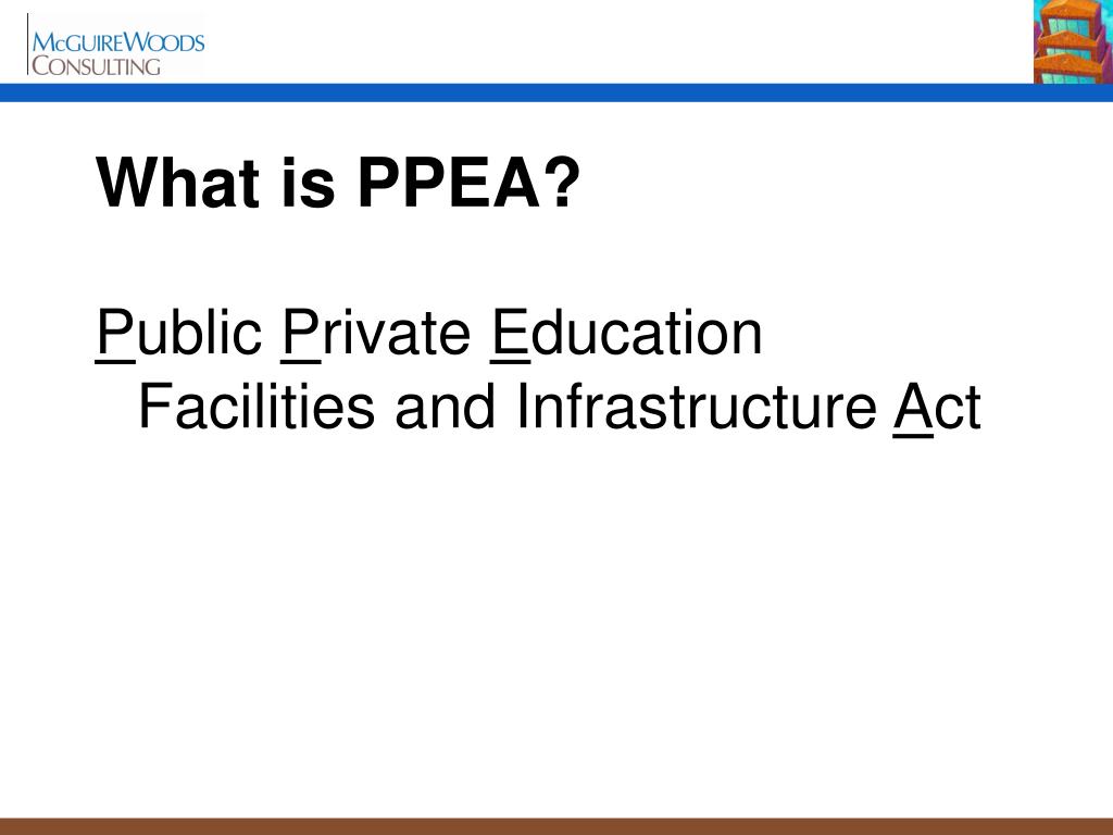 PPT - Virginia’s Public Private Partnership Law PowerPoint Presentation ...