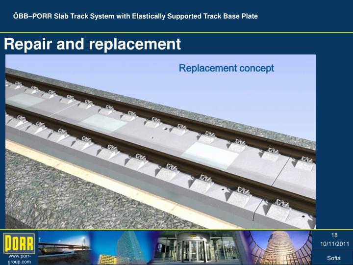 PPT - Slab Track System ÖBB–PORR Elastically Supported Track Base Plate ...