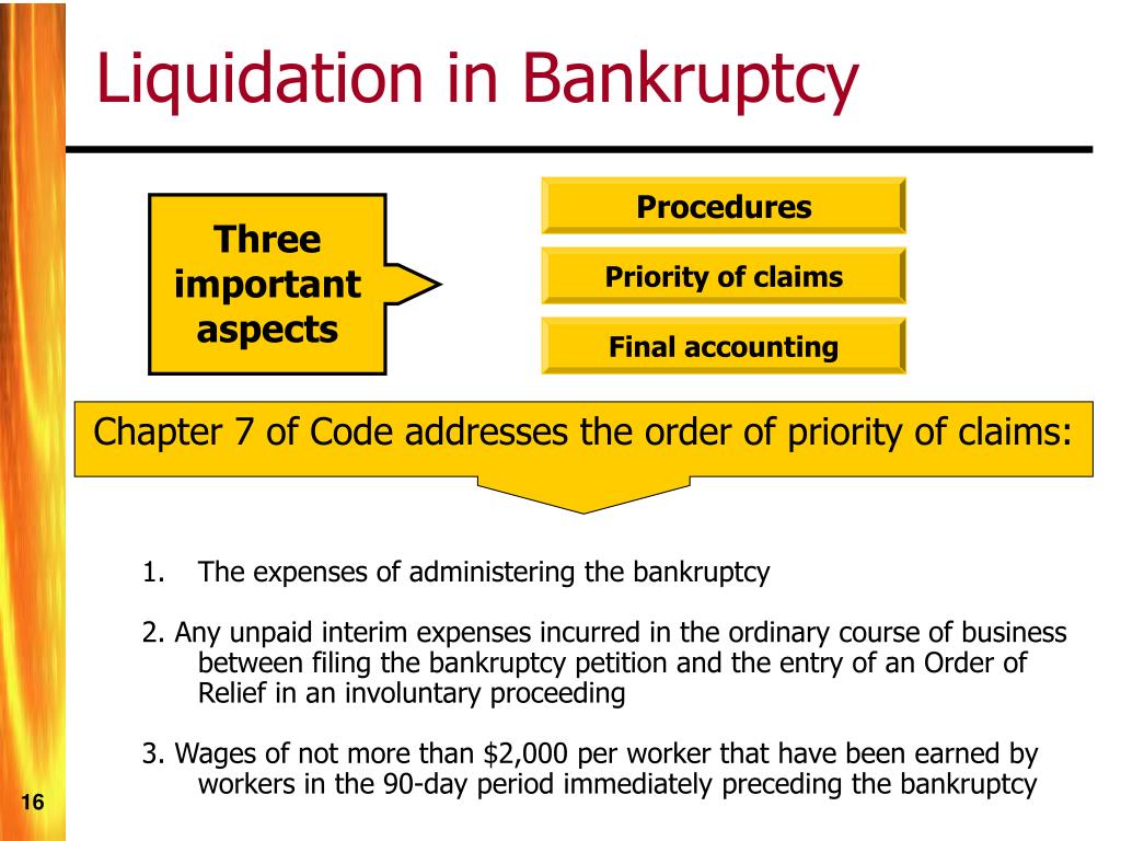 PPT - Bankruptcy and Financial Distress PowerPoint Presentation, free ...