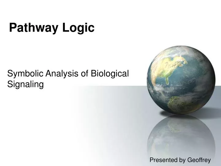 PPT - Pathway Logic PowerPoint Presentation, free download - ID:4647043