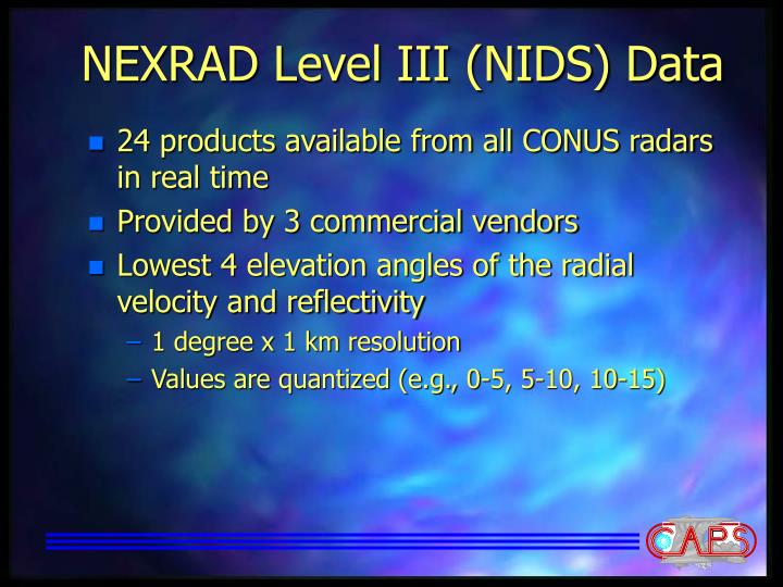 PPT - NEXRAD Doppler Radar Network PowerPoint Presentation - ID:4647214