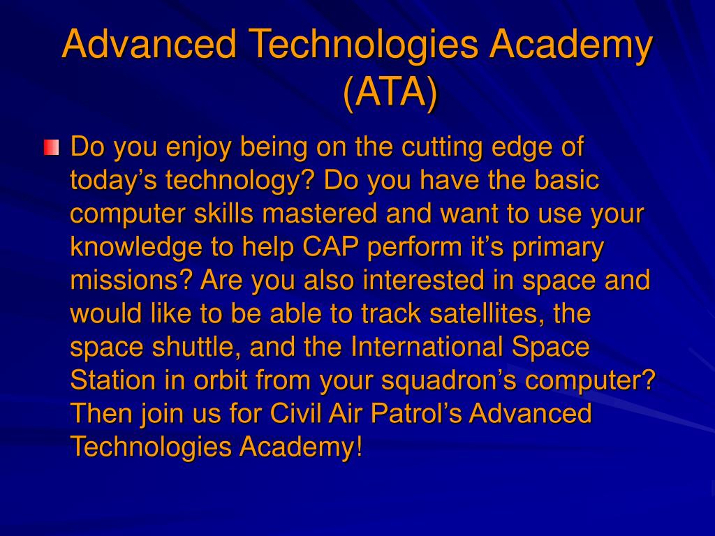 PPT - The Civil Air Patrol Overview PowerPoint Presentation, free ...