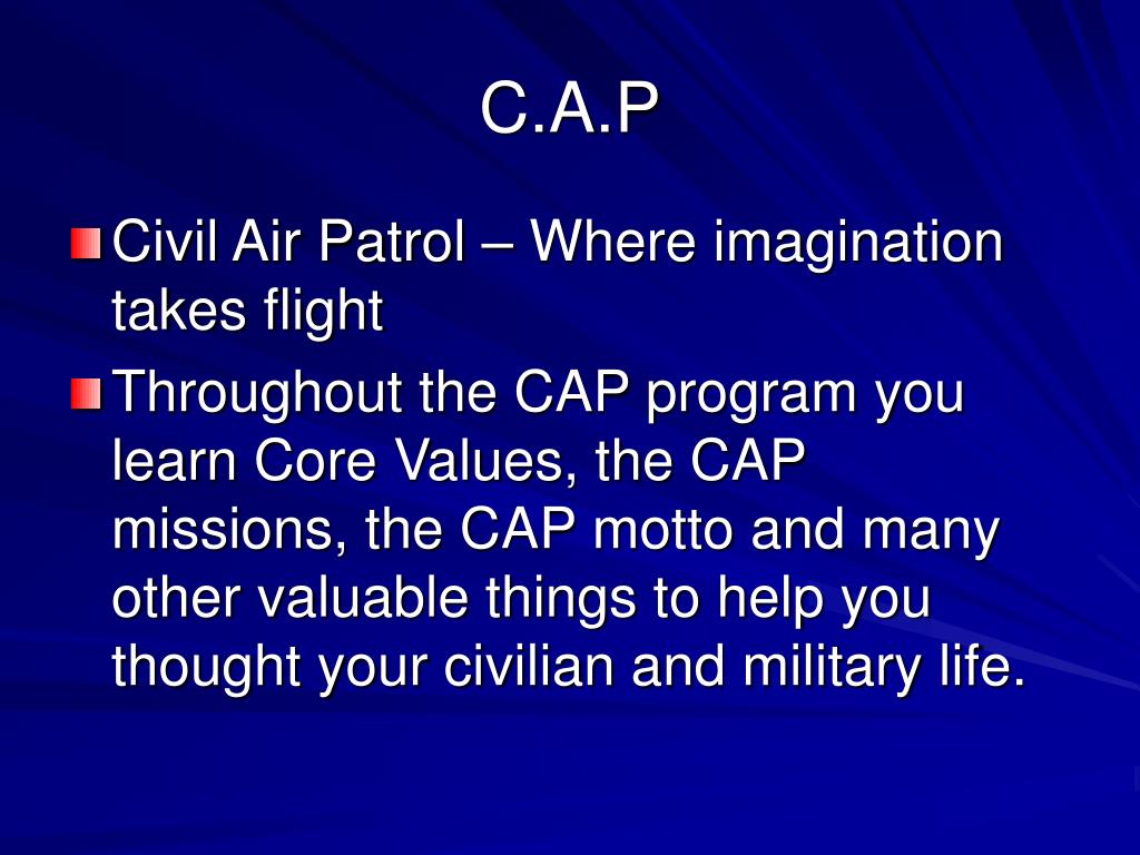 PPT - The Civil Air Patrol Overview PowerPoint Presentation, free ...