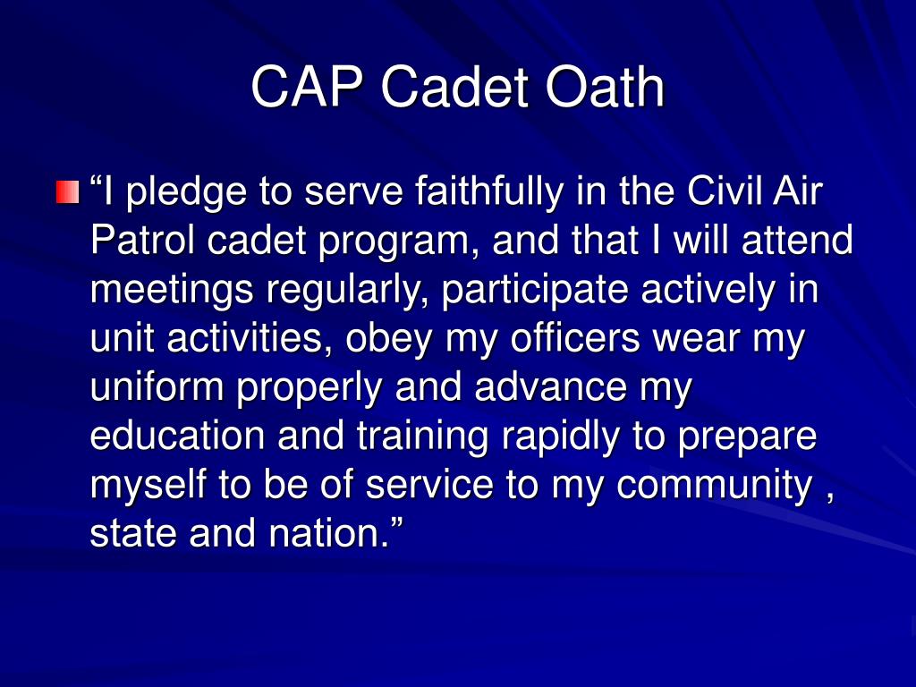 PPT - The Civil Air Patrol Overview PowerPoint Presentation, free ...