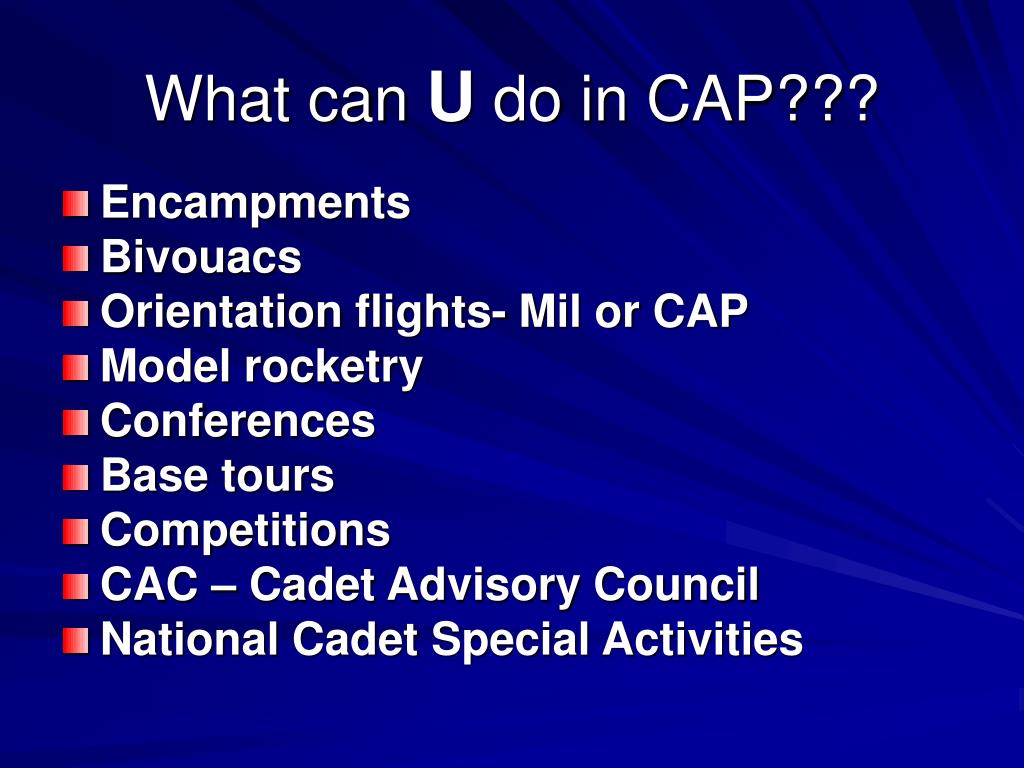PPT - The Civil Air Patrol Overview PowerPoint Presentation, free ...