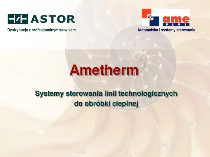 PPT - Ametherm PowerPoint Presentation, free download - ID:4648210