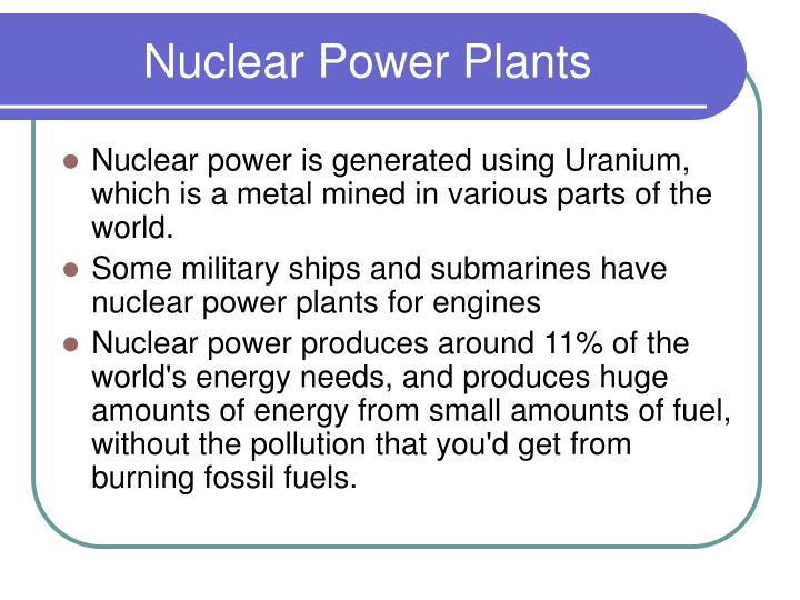 PPT - Nuclear Power Plants PowerPoint Presentation - ID:4648514