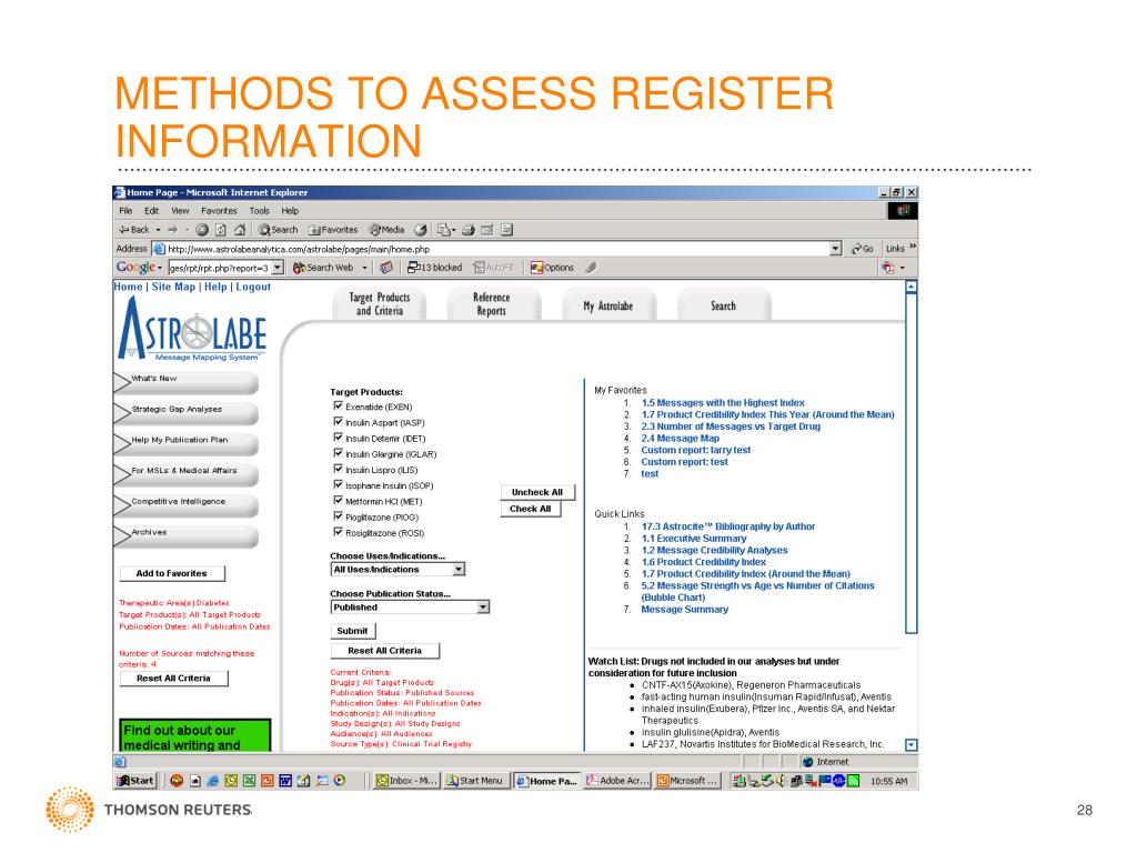 PPT - MONITORING THE VALUE OF TRIAL REGISTER INFORMATION PowerPoint ...