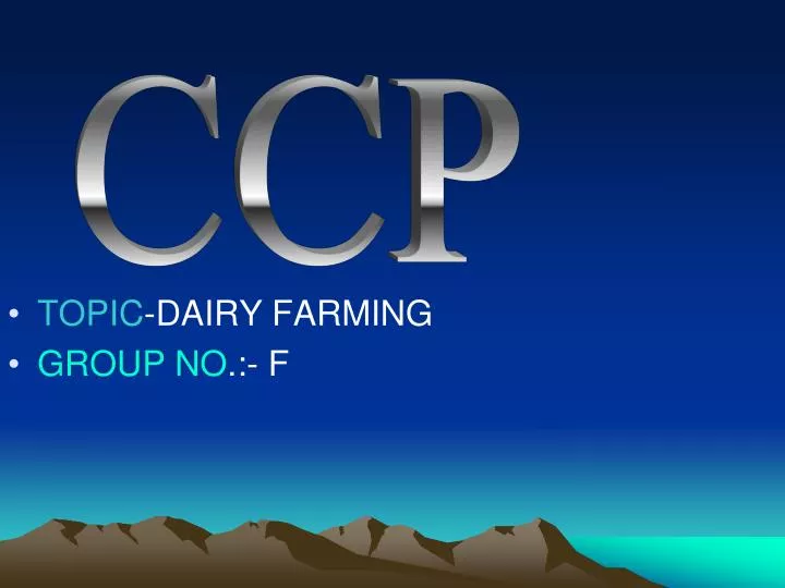 PPT - CCP PowerPoint Presentation, free download - ID:4649135