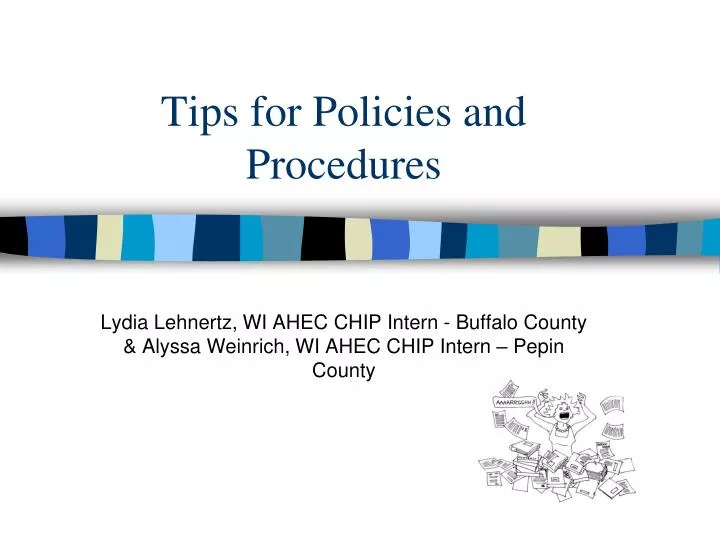 PPT - Tips for Policies and Procedures PowerPoint Presentation, free ...